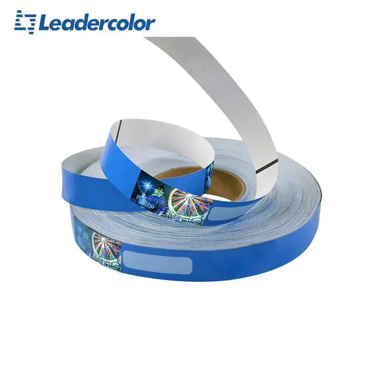 LDF-25425B Thermal Printable RFID Wristband - Leadercolor-RFID tags and ...