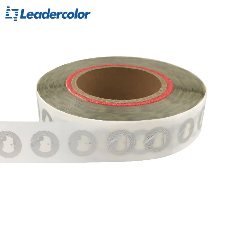 LDF-D25W RFID Wet Inlay - Leadercolor丨RFID 손목 밴드 앞 유리 NFC 의류 및 귀 태그