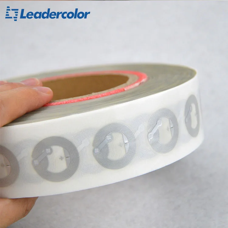 LDF-D25W RFID Wet Inlay - Leadercolor丨RFID 손목 밴드 앞 유리 NFC 의류 및 귀 태그