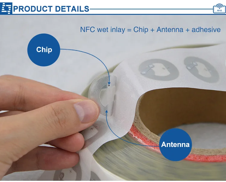 LDF-D25W RFID Wet Inlay-leadercolor