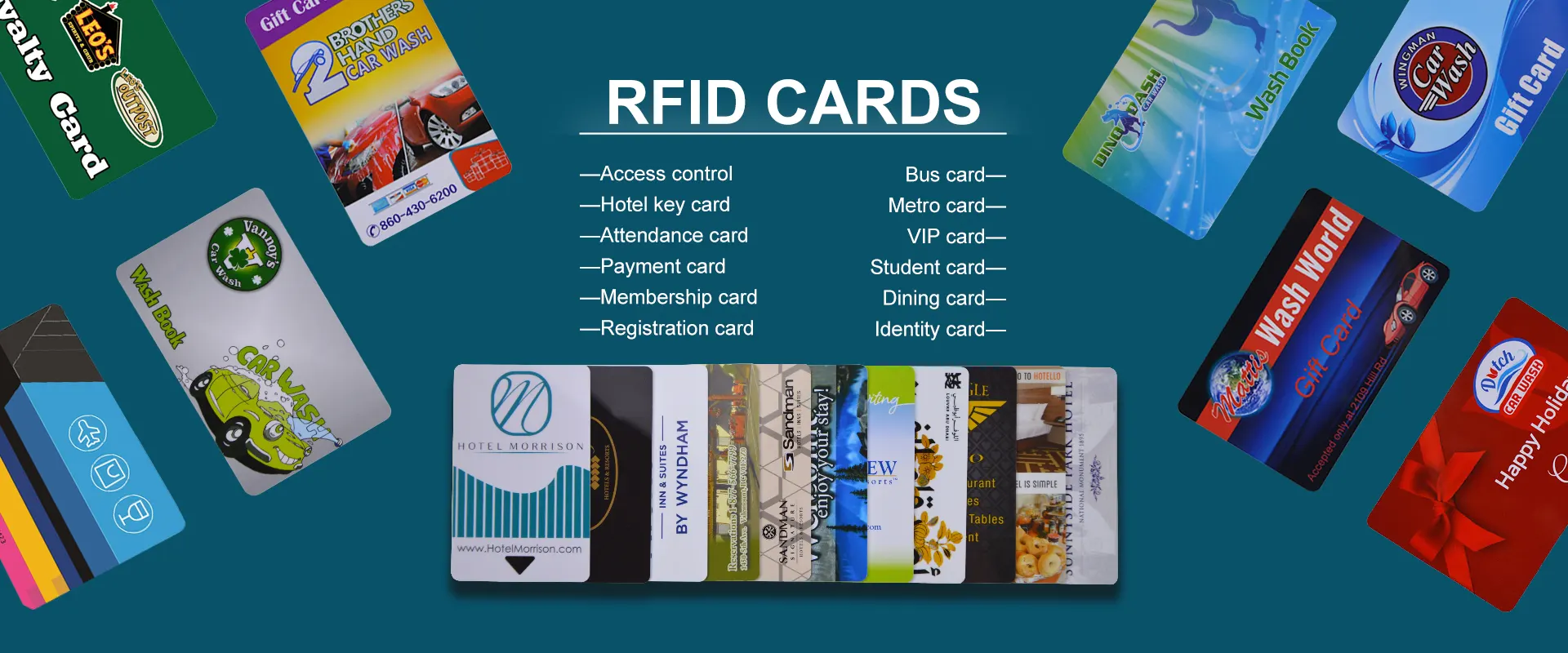 leadercolor-RFID Wristband Windshield NFC Clothing and Ear Tag