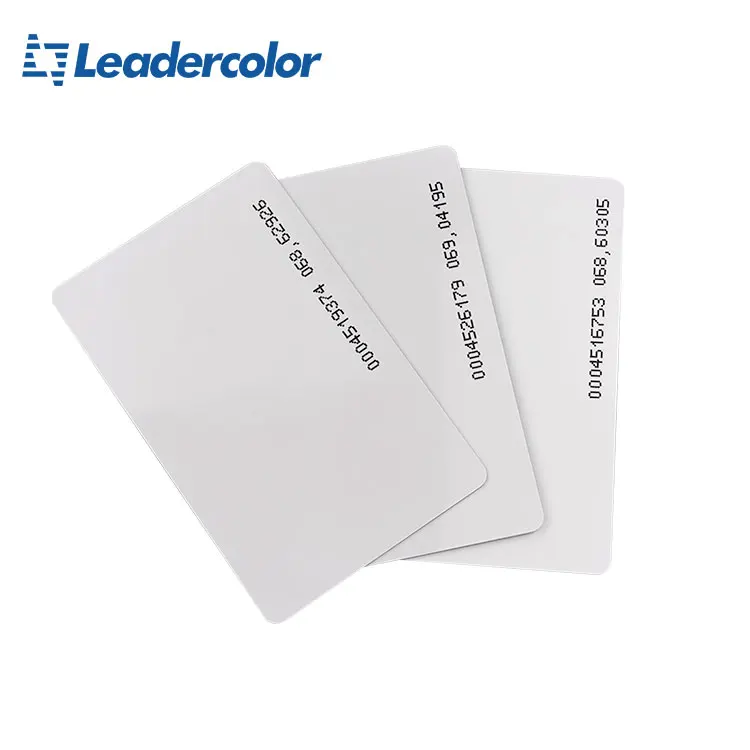 LDI-8654C 125Khz RFID White Card - Leadercolor-RFID tags and Animal Ear ...